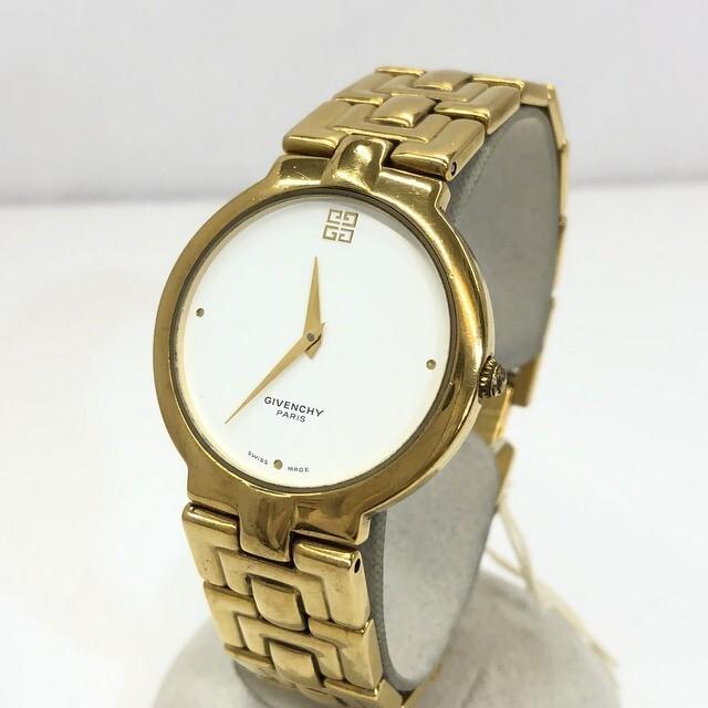 Givenchy Givenchy Watch Analog Quartz Gold Dial White 2 Hands Swiss ...