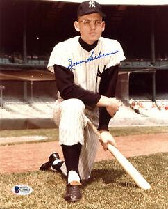 Yankees Norm Siebern Signed 8x10 Photo Autographed Bas