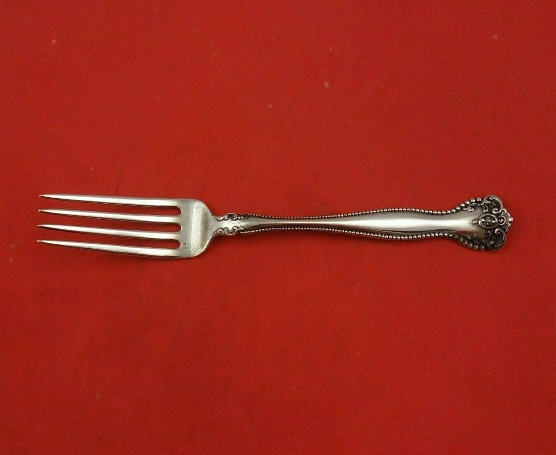 Raleigh By Alvin Sterling Silver Dessert Fork 6 1/8" Heirloom