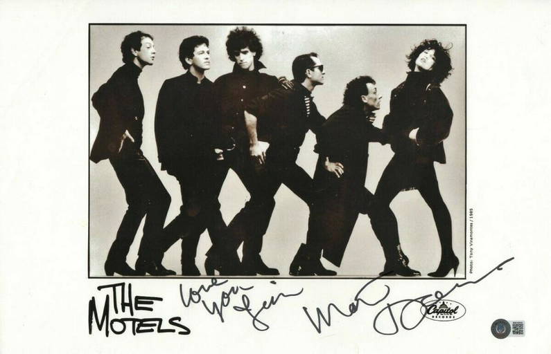Martha Davis Signed Autographed 11X17 Photo The Motels Singer BAS ...