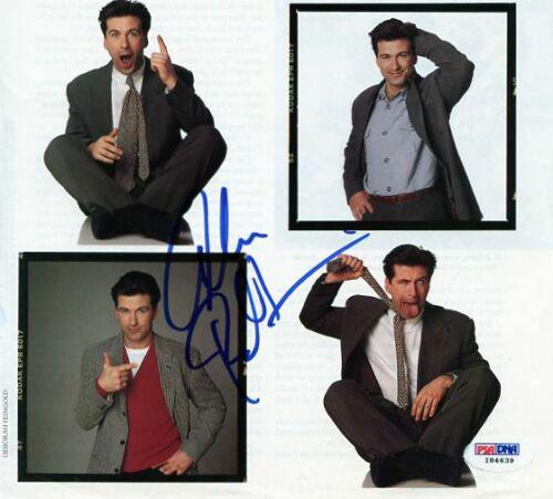 Alec Baldwin Signed 8x11 Magazine Page Photo Psa/dna #i84639