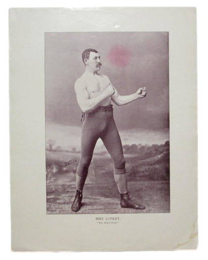 Mike Conley "ithaca Giant"1895 Boxing Gladiators 11x15 Supplement Poster