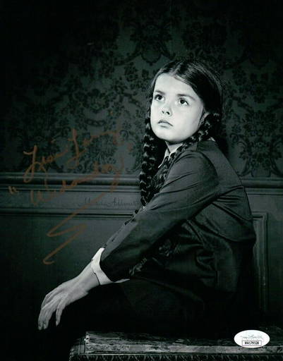 Lisa Loring Signed Autographed 8X10 Photo Addams Family Wednesday JSA ...