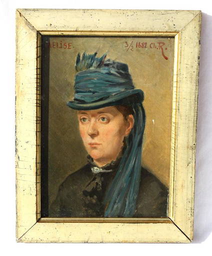 MAGNIFICENT 1882 O/B PAINTING BY CHARLES ROUSSEAU "LA" - Oct 13, 2022 ...