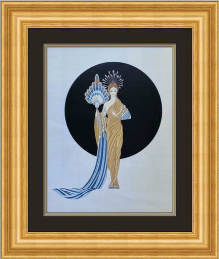 Erte - Athena Large Print Custom Gallery Framed - Nov 19, 2022 | Mynt ...