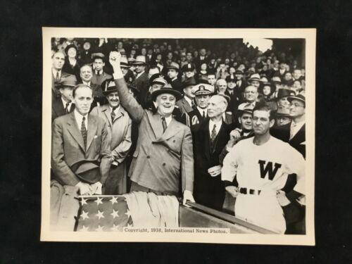 Franklin D. Roosevelt 32nd President First Pitch 8x10 Black and White ...