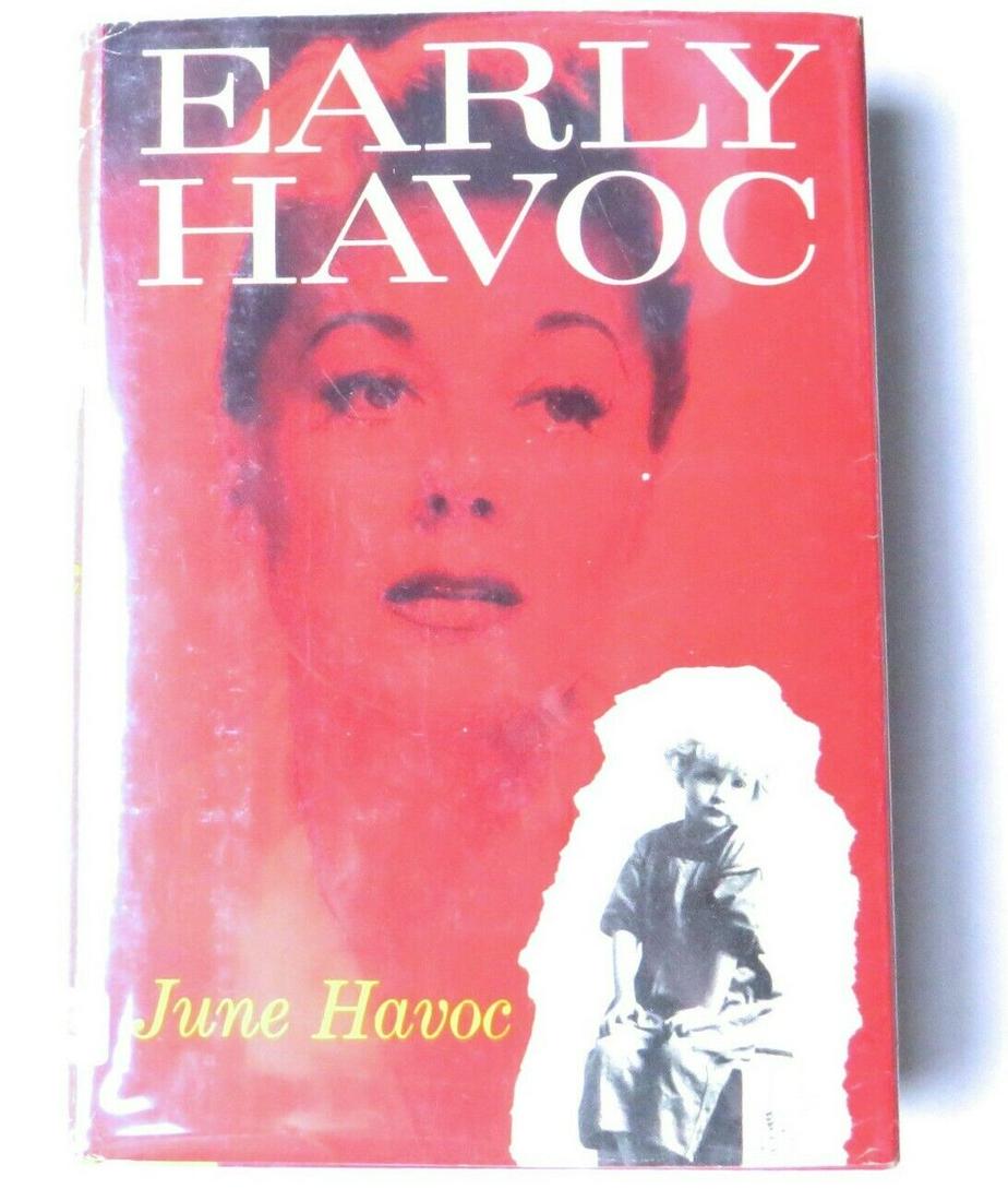 June Havoc Signed Autographed Hardcover Book Early Havoc 1973 JSA - Dec ...