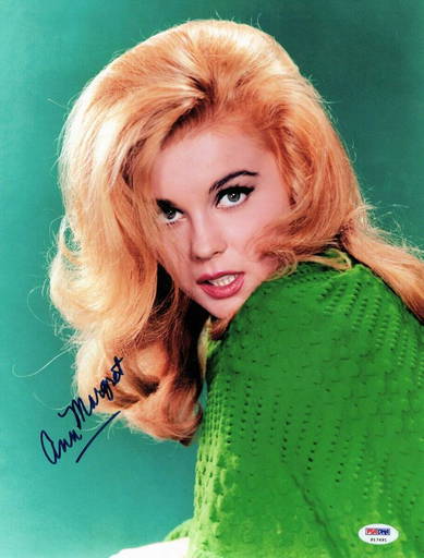 Ann-Margret Signed Autographed 11X14 Photo Vintage Sexy Green Sweater ...