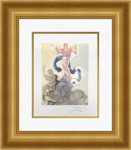 Salvador Dali - Piccarda Donati Divine Comedy Custom Framed Print ...