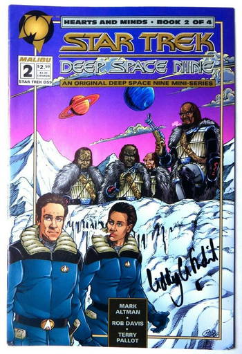 Alexander Siddig Signed Autograph Comic Book Star Trek TNG Dr Bashir ...
