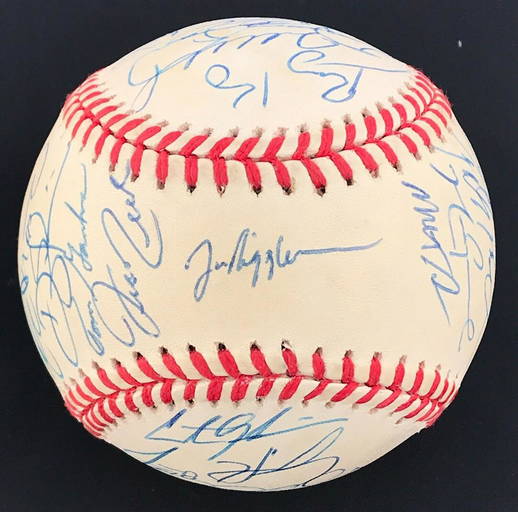 1999 Chicago Cubs Team Signed Onl Ball 31 Signatures S. Sosa/ M. Grace