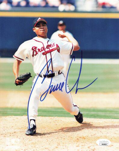 Bruce Chen Signed 8x10 Atlanta Braves (jsa Ss49855)
