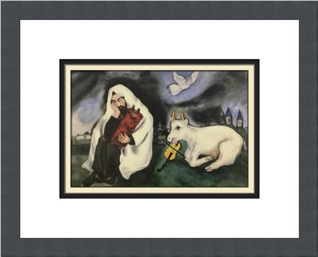 Marc Chagall Solitude Custom Framed Print