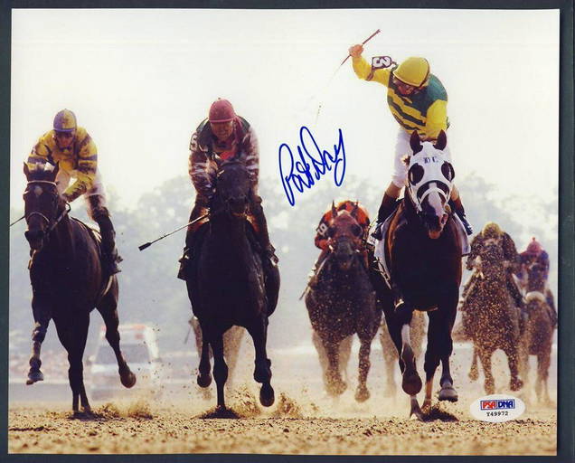 Pat Day Autographed/signed 8x10 Photo Psa/dna Y49972