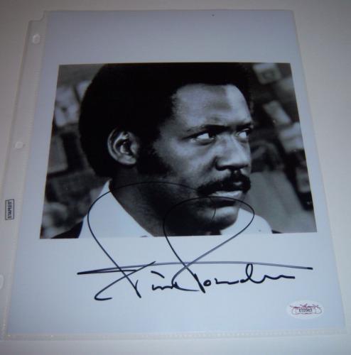Richard Roundtree Shaft Famous Actor Jsa/coa Signed 8x10 Photo