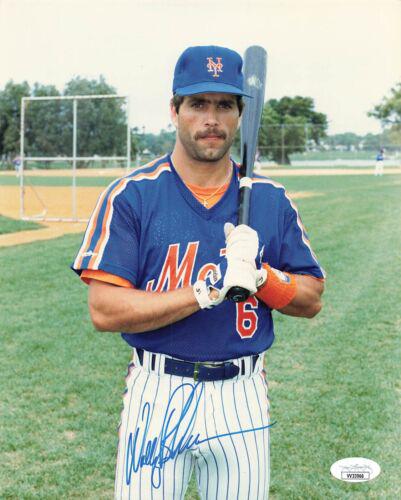 Wally Backman (mets)signed 8x10 Vintage 1980s Photo (jsa Vv33966)