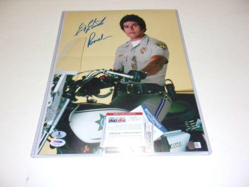 Erik Estrada Chips Poncho Creased Read Psa/dna & Beckett/coa Signed ...