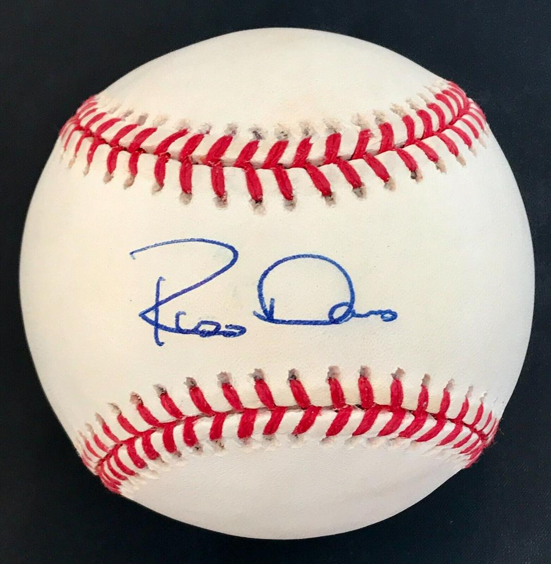 Russ Davis (yankees) Signed American League Baseball (em)
