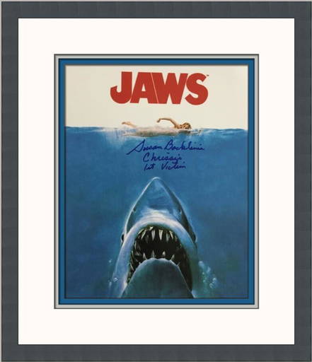 Jaws Susan Backlinie L/ed Autographed Photo Custom Framed Iii