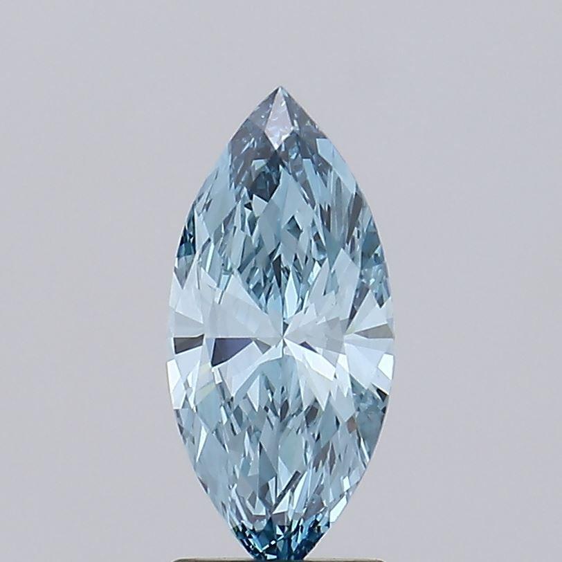 Loose Diamond Marquise 1.57ct Fancy Vivid Blue