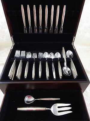 Jade By Contempra House Towle Sterling Silver Flatware Set 42 Pieces ...