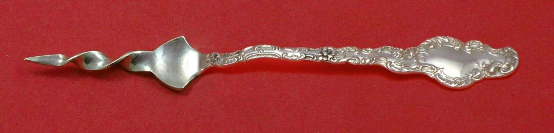 Watteau By Durgin Sterling Silver Butter Pick Twisted 5 3/4" Custom Made
