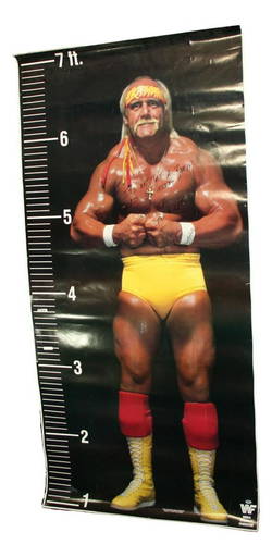 Hulk Hogan Signed Vintage Original Poster 36x72" Autographed Psa/dna ...
