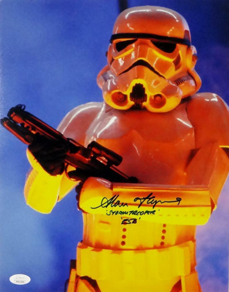 Alan Flying Autographed Stormtrooper 11x14 Photo W/ Insc - Jsa *black ...