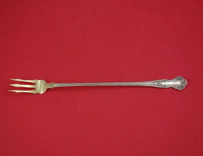 Cambridge By Gorham Sterling Silver Pickle Fork Gw Long Wider Between Tines