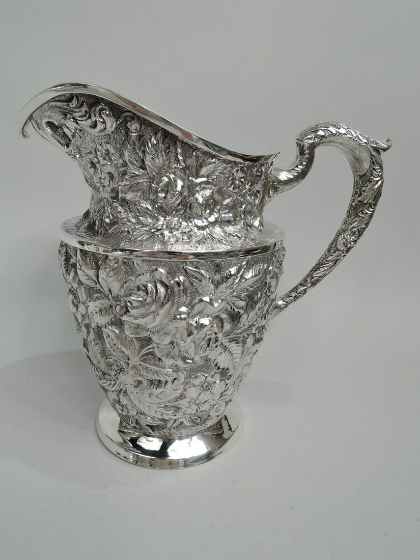 Schofield Baltimore Rose Water Pitcher 1109 Antique American Sterling ...