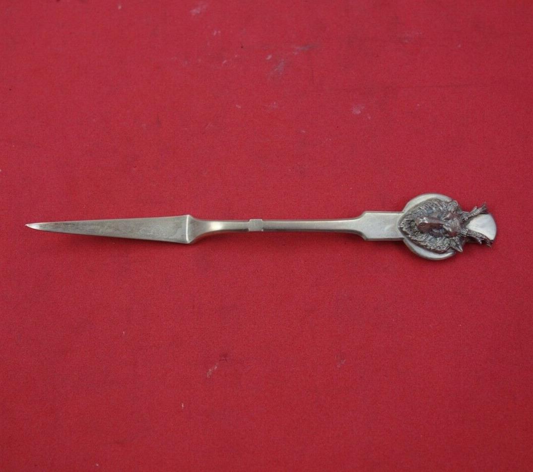 Saxon Stag By Gorham Sterling Silver Nut Pick Dated 2/3/1867 4 3/4" Figural