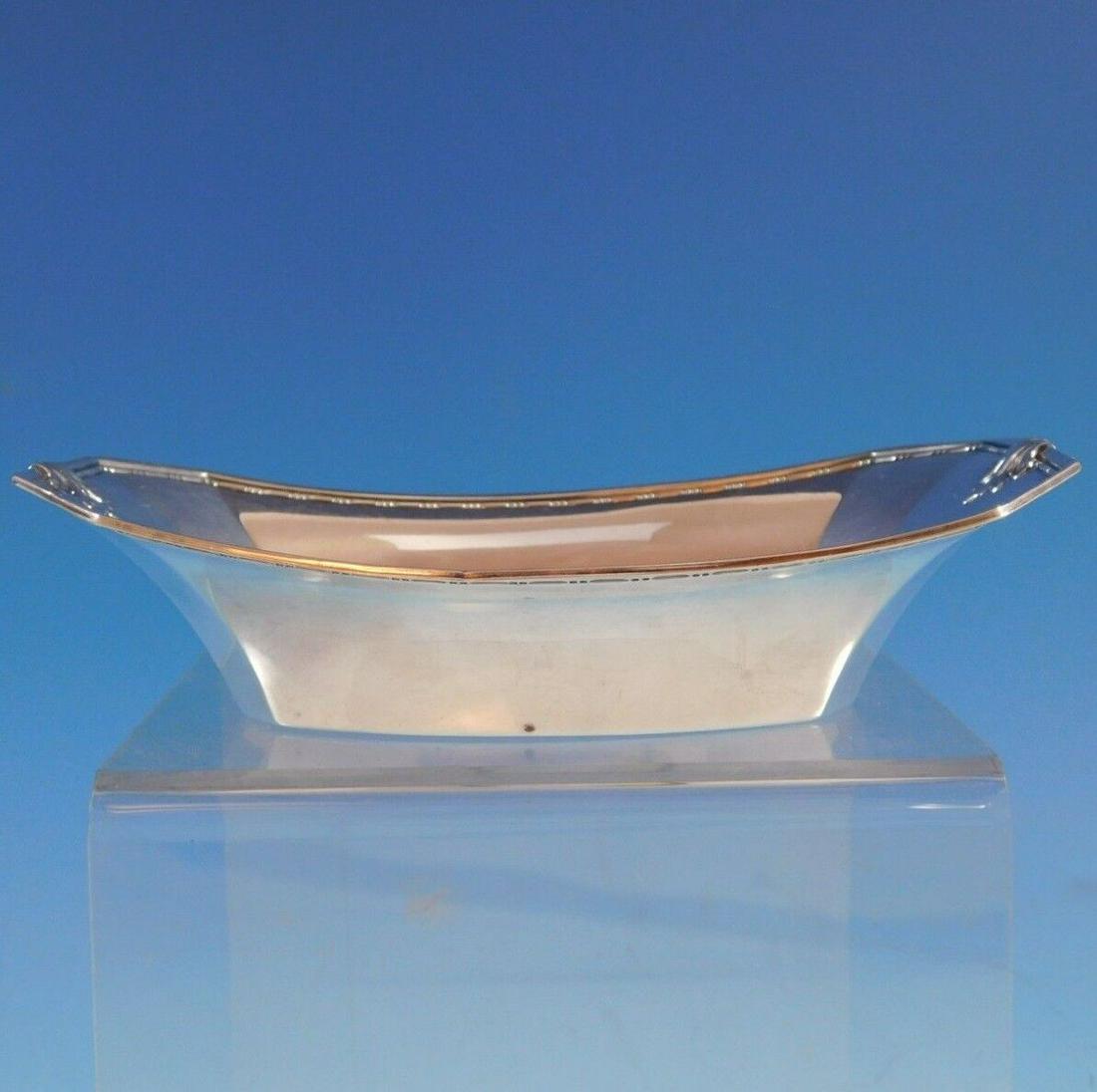 Madam Morris By Whiting Sterling Silver Nut Dish 6 1/2" X 1 1/4" Auction