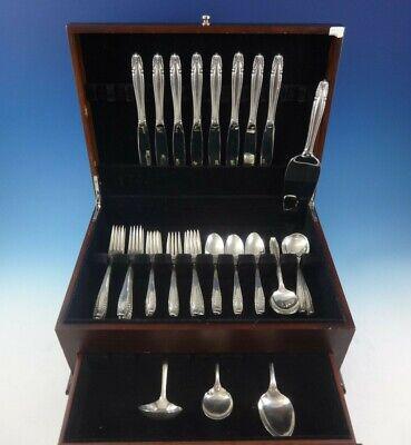 Stradivari By Wallace Sterling Silver Flatware Set For 8 Service 44 ...