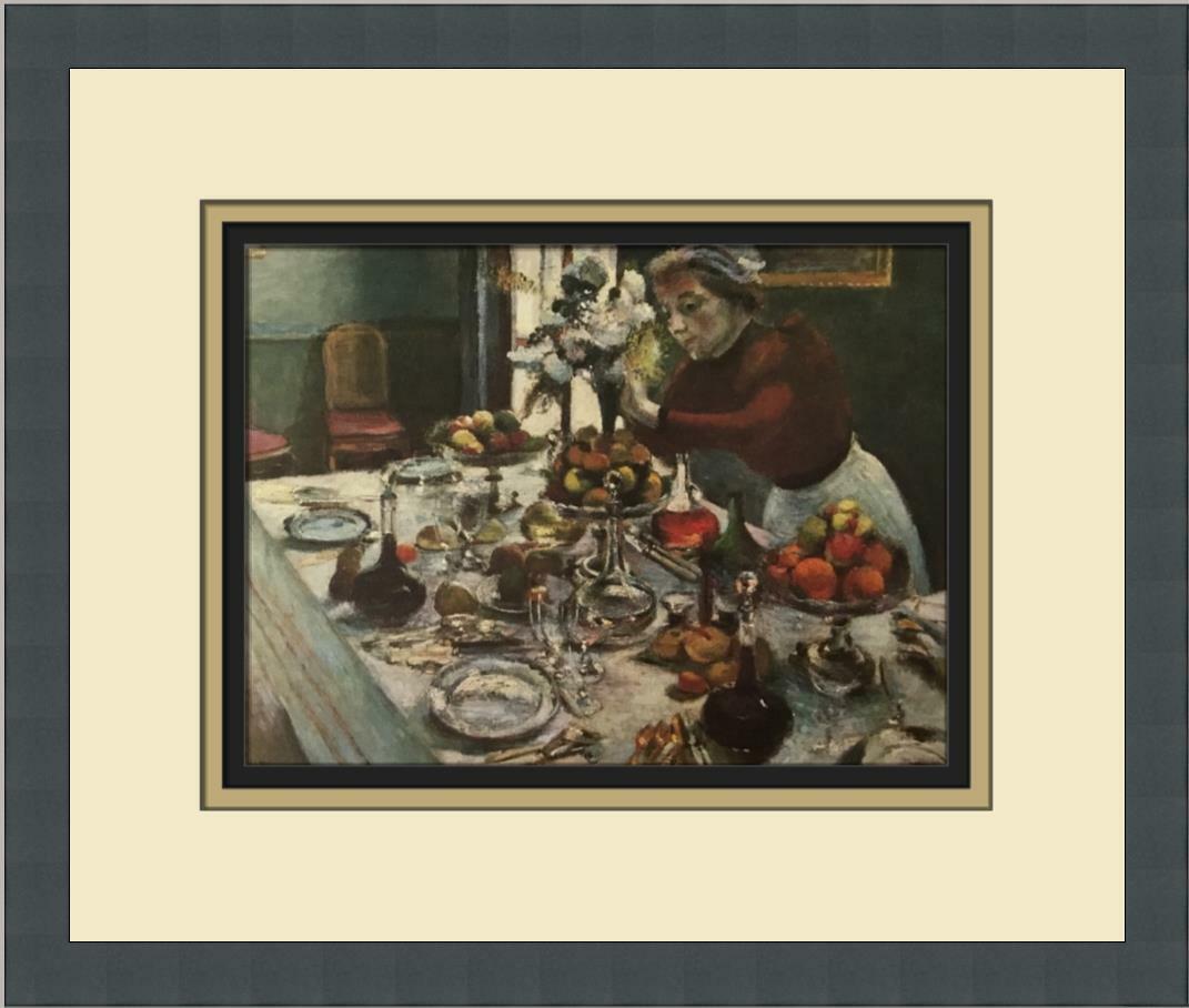 Henri Matisse Dinner Table Newly Custom Framed Print Auction