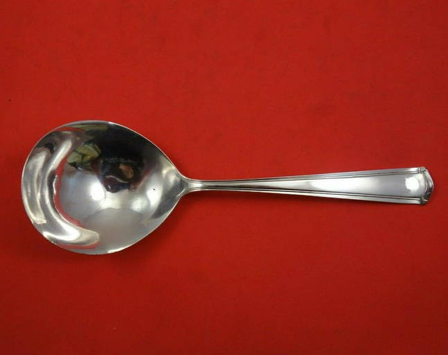 Wentworth By Watson Sterling Silver Berry Spoon 8 1/4" Serving Silverware