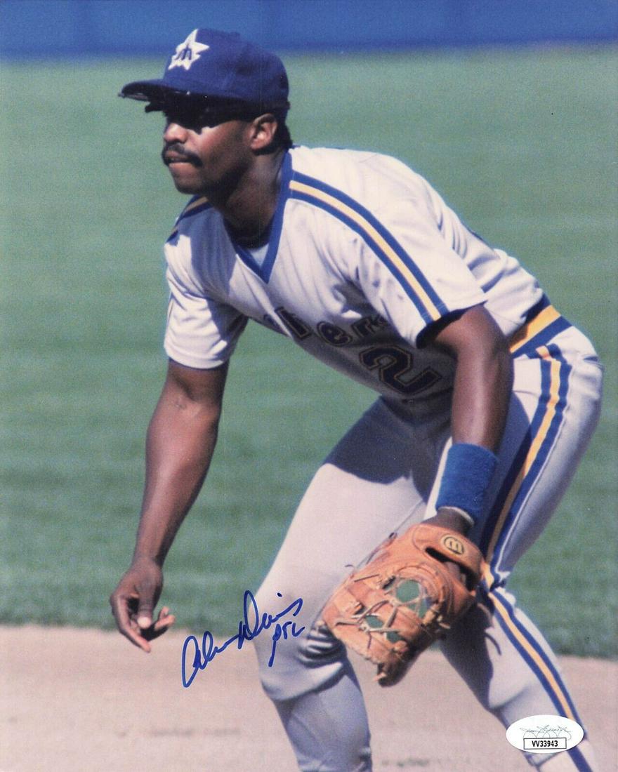 Alvin Davis Signed 8x10 Photo Seattle Mariners (jsa Vv33943) Auction