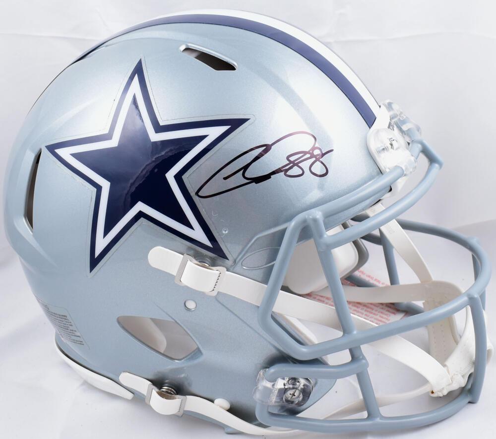 Ceedee Lamb Autographed Dallas Cowboys F/s Speed Helmet - Fanatics Auction