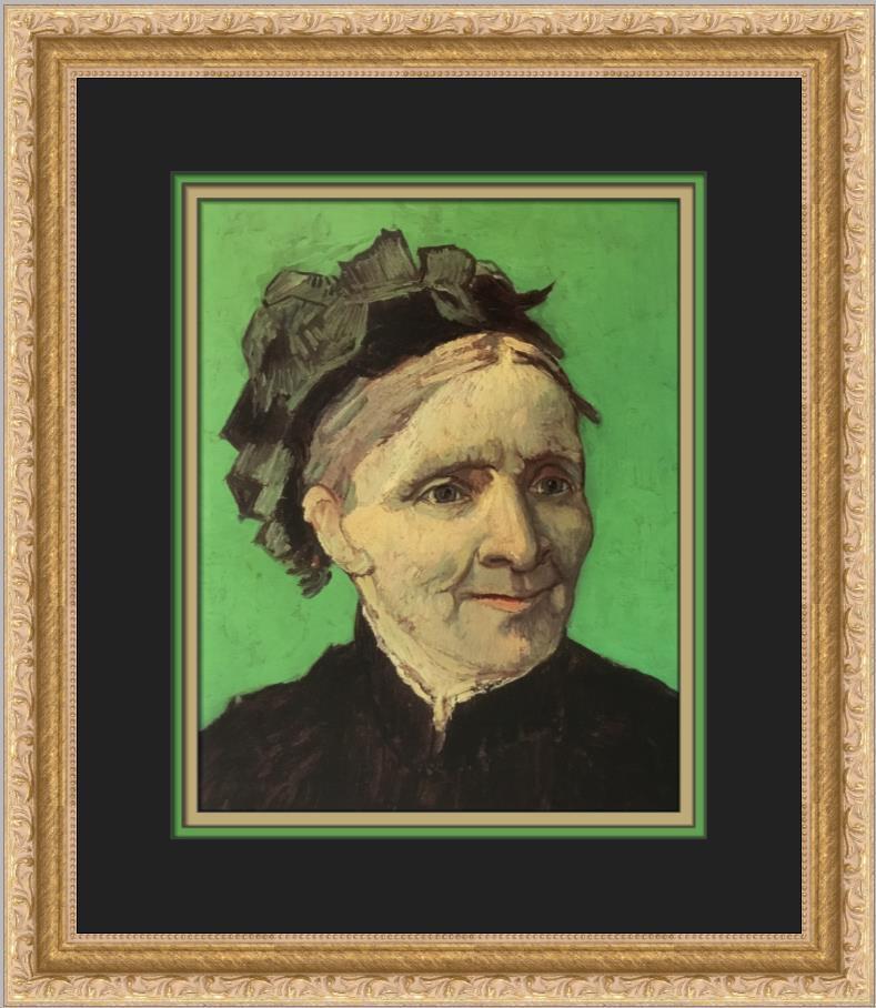 Vincent Van Gogh Portrait Of Van Goghs Mother Custom Framed Print Auction
