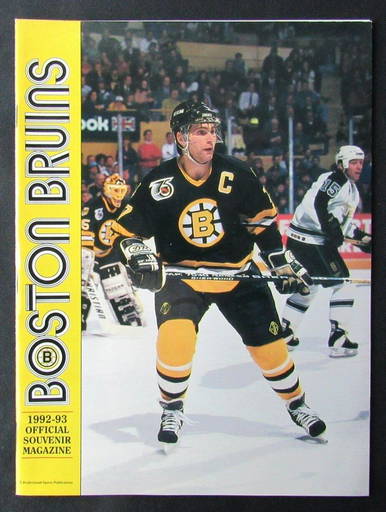 1992/1993 Boston Bruins Ice Hockey Game Program 176422