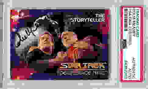 Colm Meaney Signed Autographed Trading Card Star Trek: Ds9 Obrien Psa ...