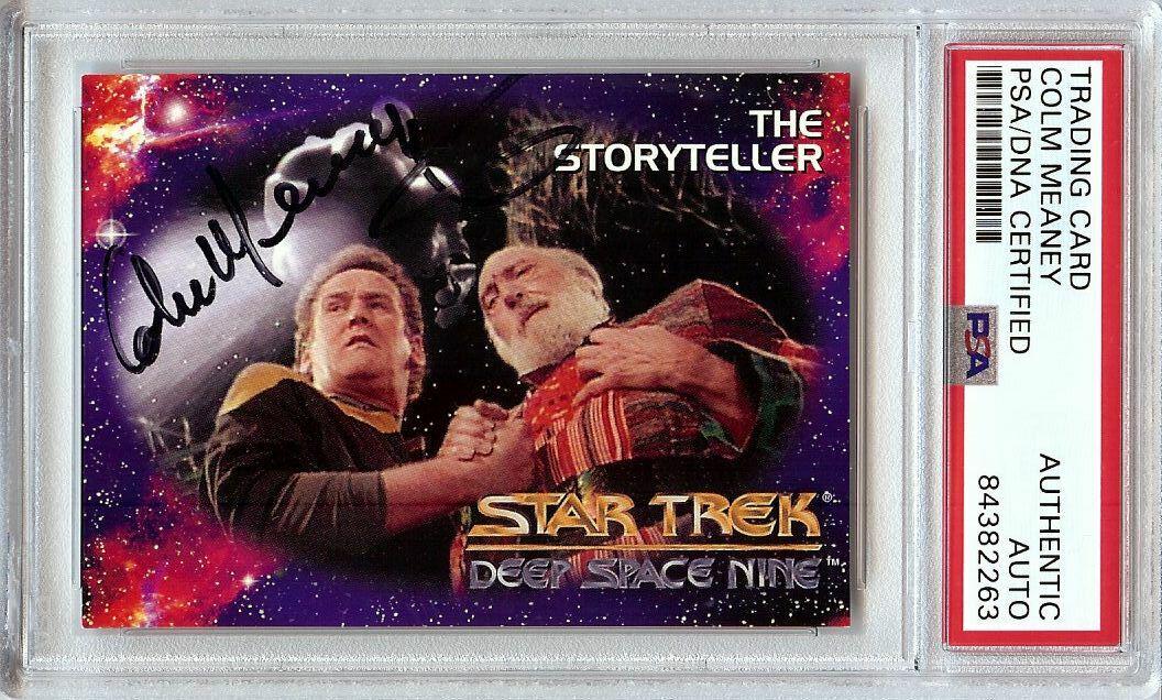 Colm Meaney Signed Autographed Trading Card Star Trek: Ds9 Obrien Psa ...