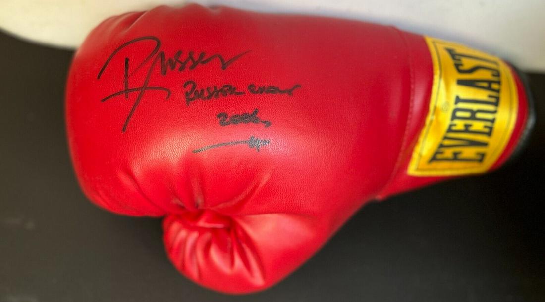 Russell Crowe (cinderella Man) Signed Everlast Boxing Glove-jsa Letter ...