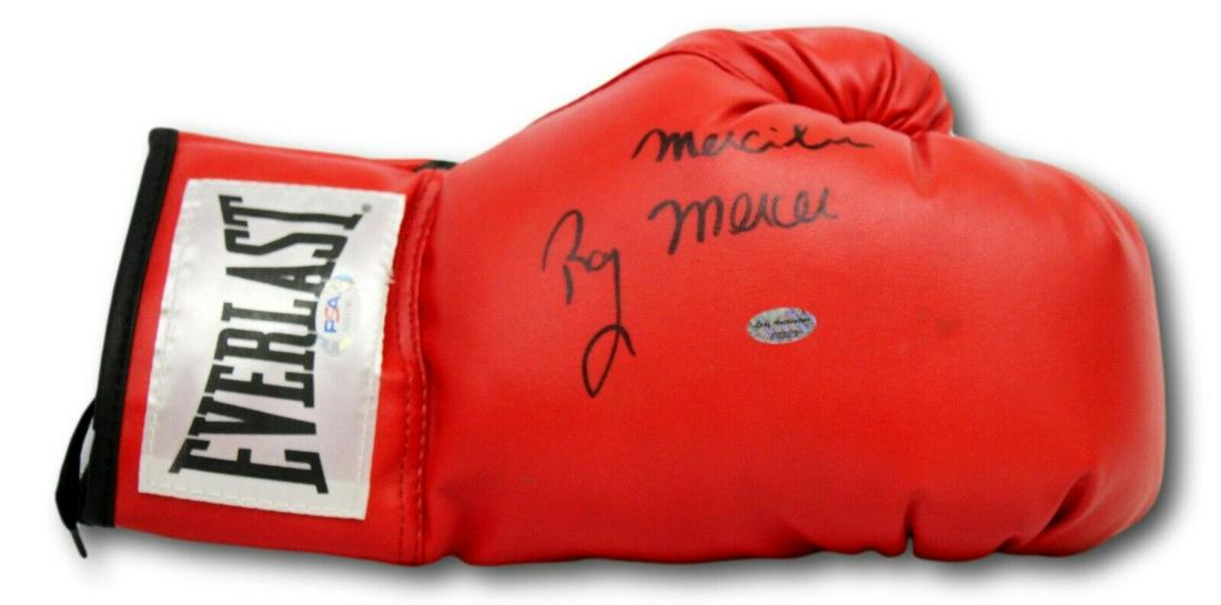 Merciless Ray Mercer Signed Autographed Everlast Boxing Glove Psa/dna ...