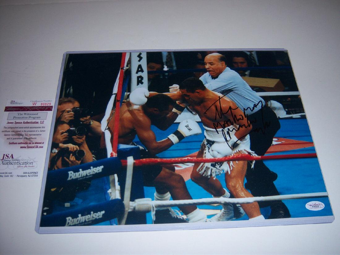Hector Macho Man Camacho Boxing Legend Deceased Jsa/coa Signed 11x14 ...