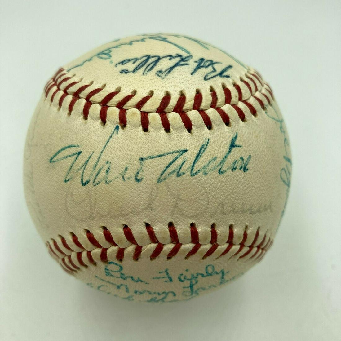 1959 Los Angeles Dodgers World Series Champs Team Signed Baseball ...