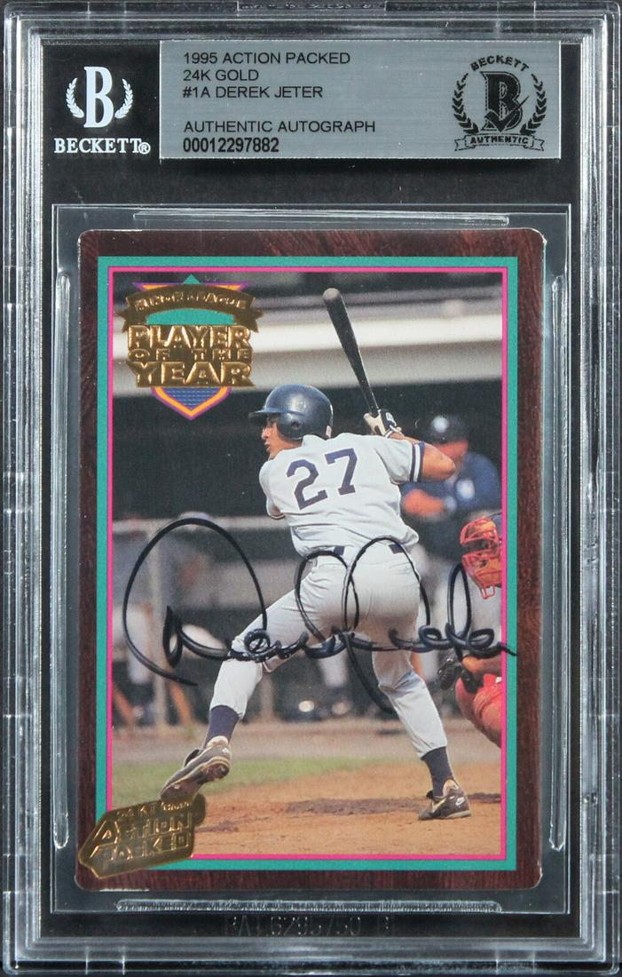 Gold Trading Cards for Sale at Auction