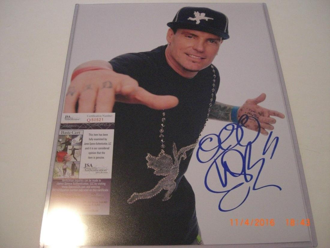 Vanilla Ice Dancing With The Stars Ice Ice Baby #2 Jsa/coa Signed 11x14 ...