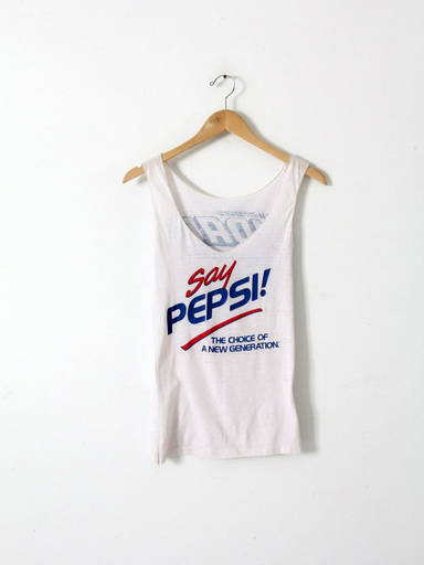 Vintage Pepsi Logo Tank