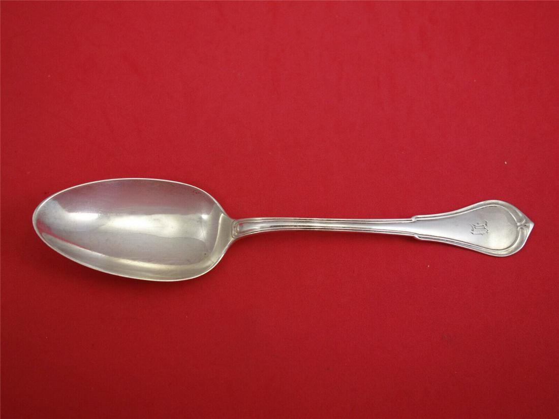 John Polhamus Sterling Silver Dinner/ Serving Spoon 8 1/8" Auction