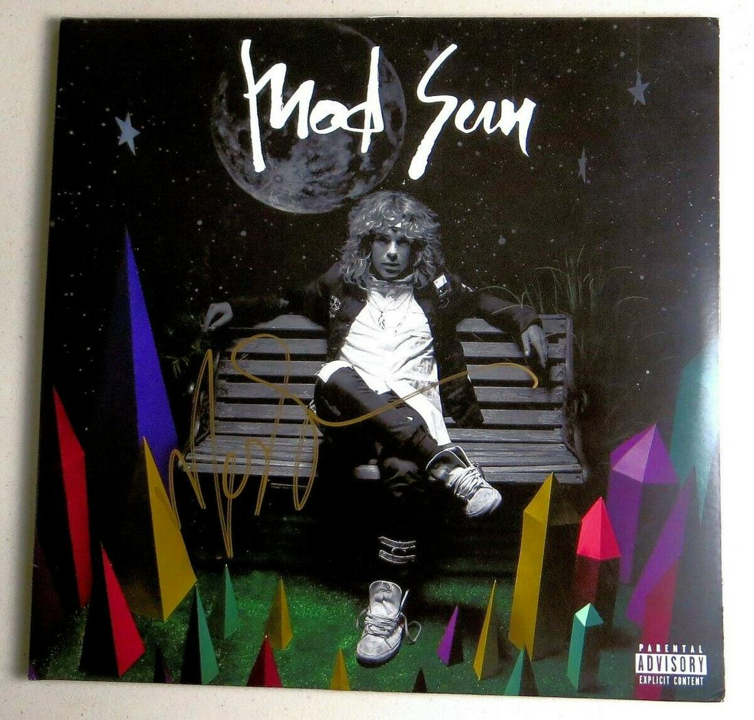 Mod Sun Signed Autographed Record Album Cover Look Up Bas Auction